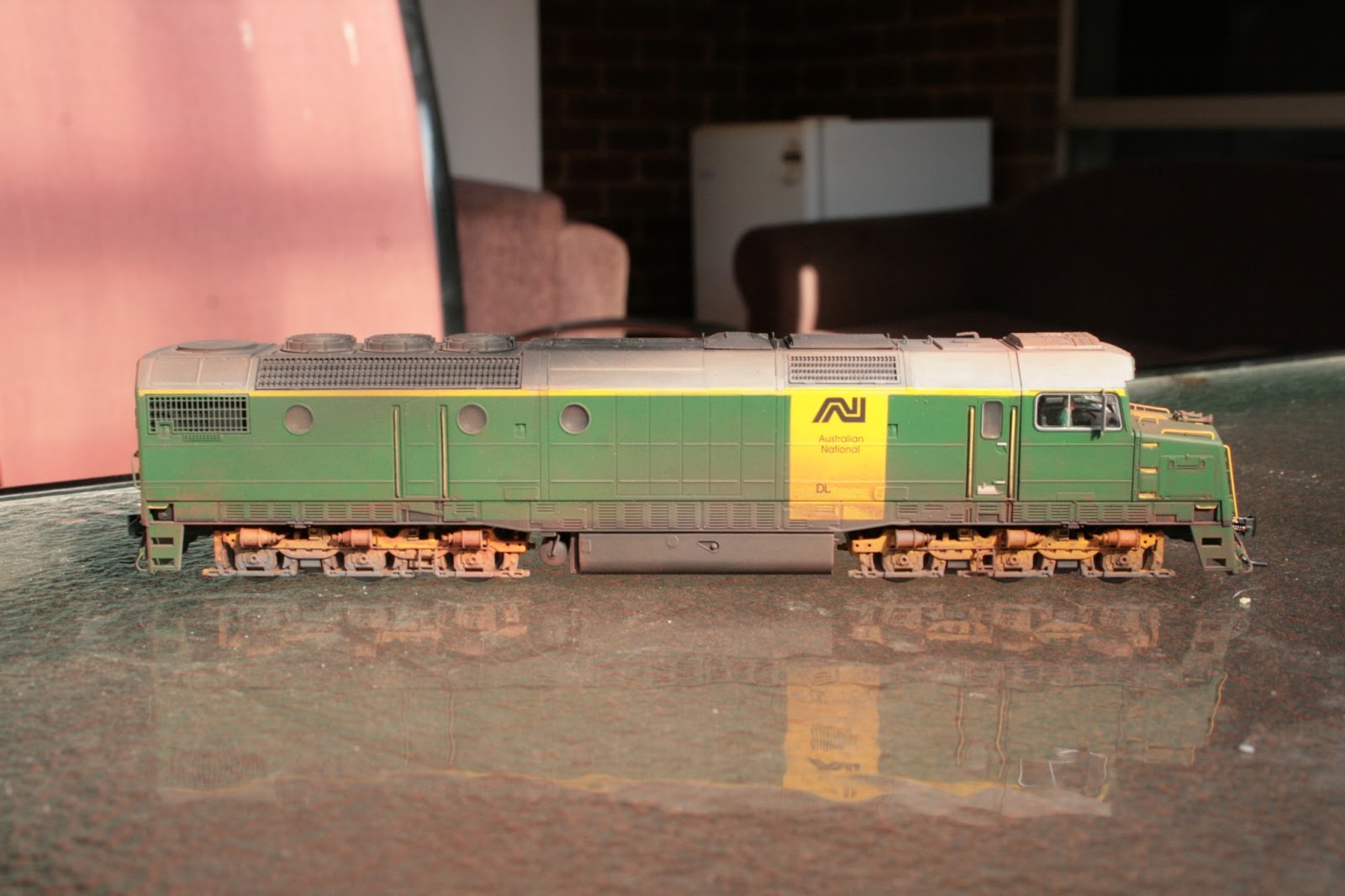 Barcoola: Detailing a Austrains DL Class Locomotive Barcoola style