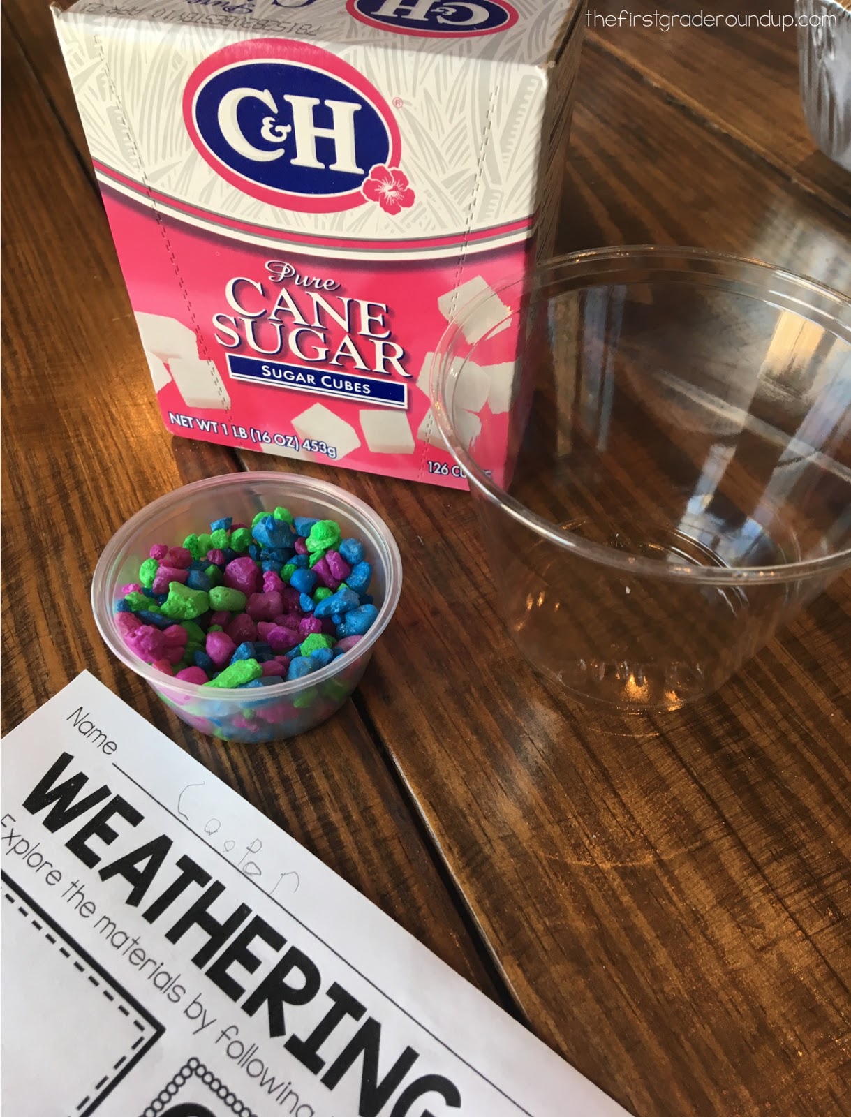 weathering and erosion activities for 2nd grade - The First Grade Roundup