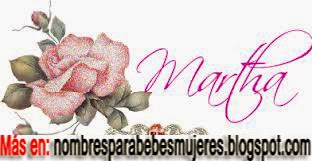 [QUE SIGNIFICA] MARTHA - NOMBRES BÍBLICOS - Nombres para bebes mujeres