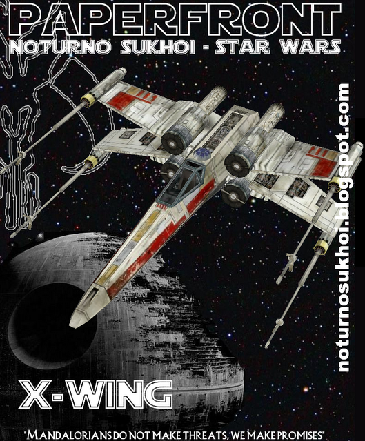 Star Wars X-wing Papercraft | Papercraft Paradise | PaperCrafts | Paper ...