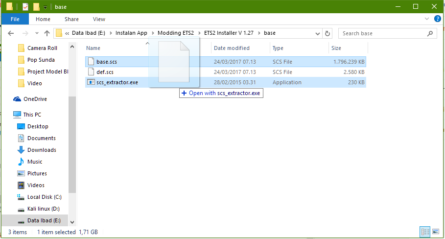 Tutorial Ekstrak File SCS Untuk Memodifikasi Filenya. ~ ETS2 Developer ...