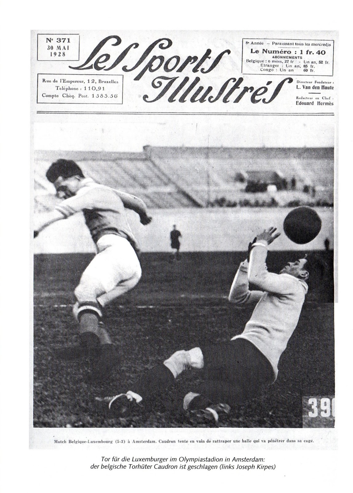 Soccer Nostalgia: Compendium to the 1928 Olympics-Part 3