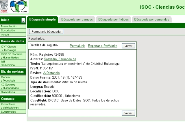 biblioSet: Paso 5: Búsqueda en Bases de Datos