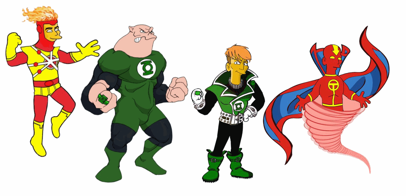 Springfield Punx: Springfield Punx - Big Reader's Art Roundup!