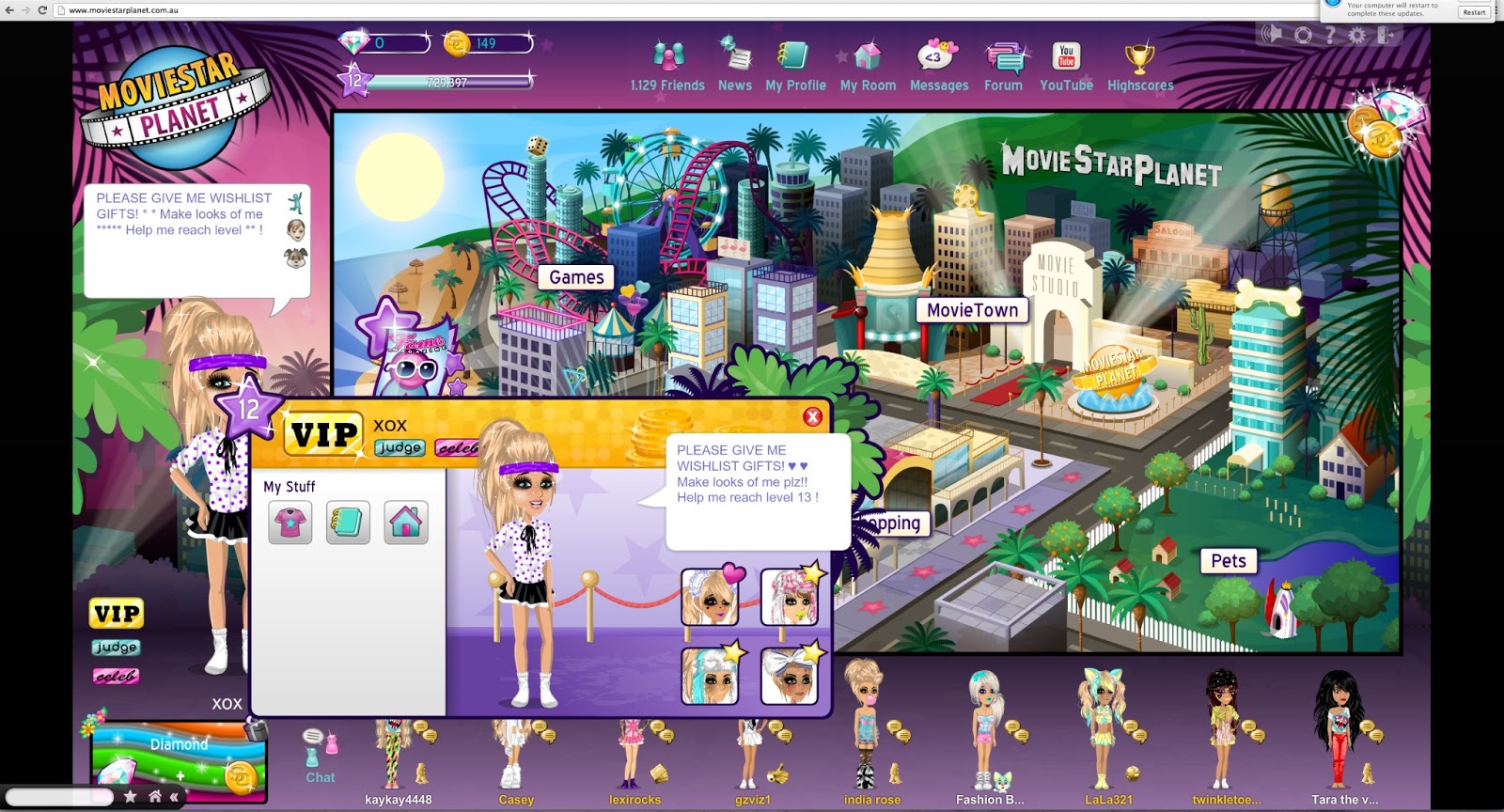 ♥ xox's Msp and Pixel Chix Blog! ♥