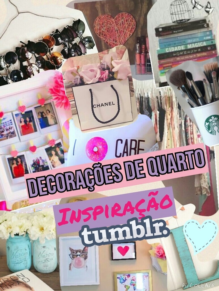 Dica: Decorações de quarto inspiração tumblr - Futricando Moda