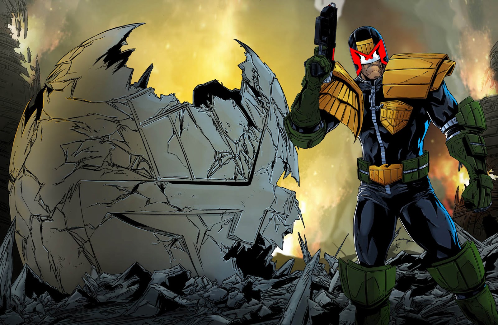 2000AD Covers Uncovered: Ben Willsher - Breaking the Law!