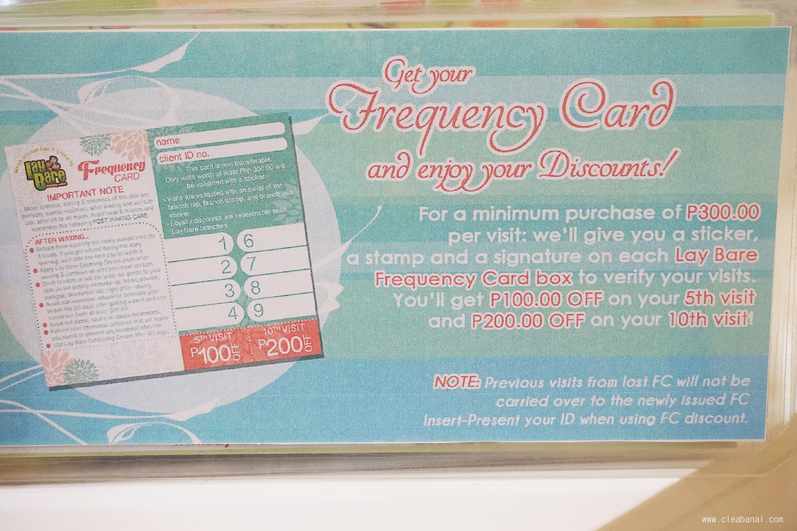 Lay Bare Waxing Salon Experience - Clea Banal