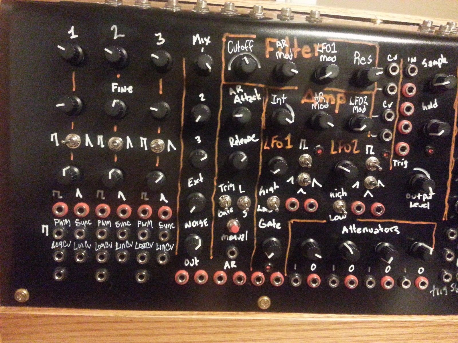 MATRIXSYNTH: MFOS Ultimate Expanded Synth DIY