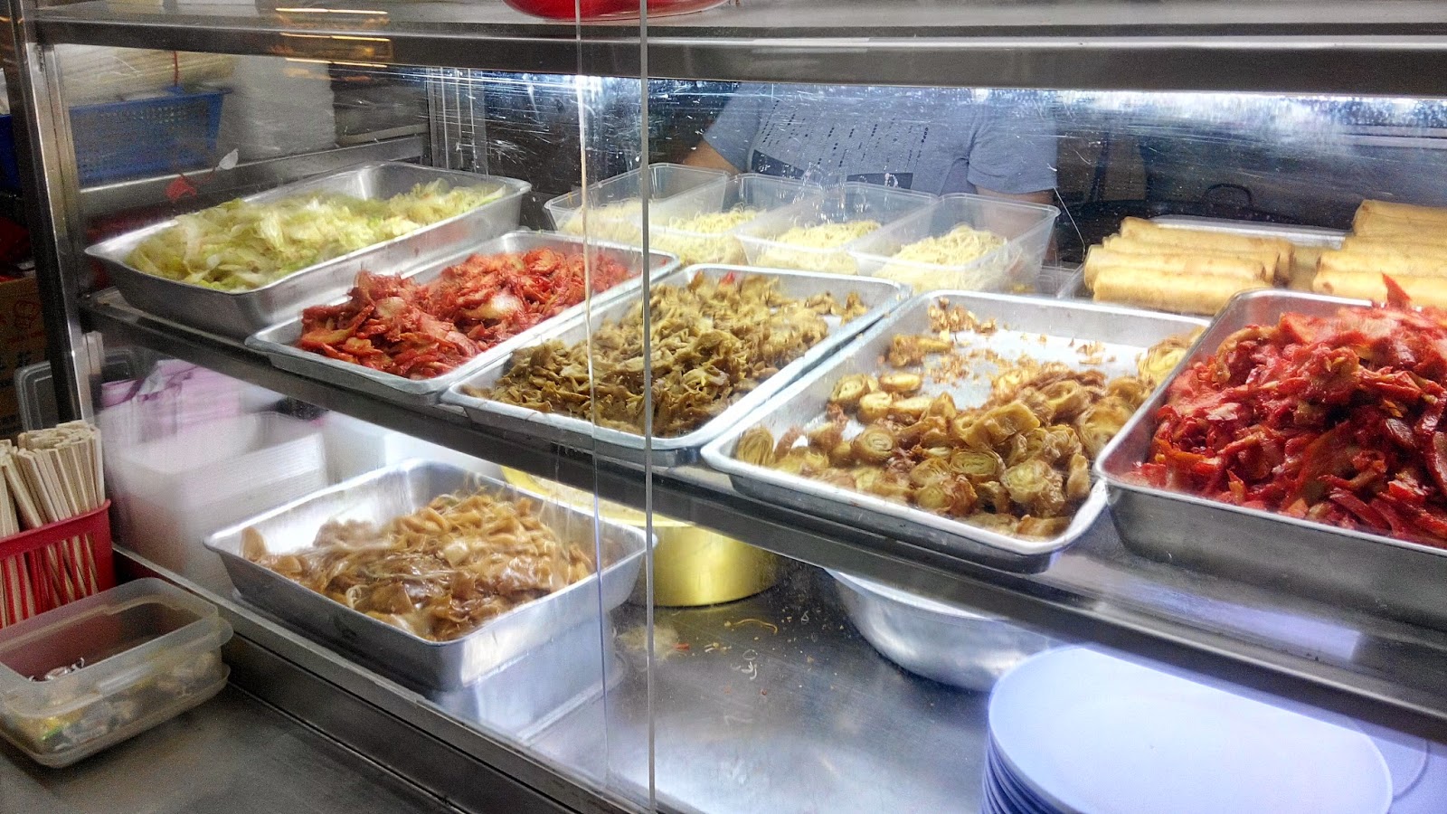 food+road trip: Vegetarian Bee Hoon @ Maxwell Food Centre, Chinatown ...