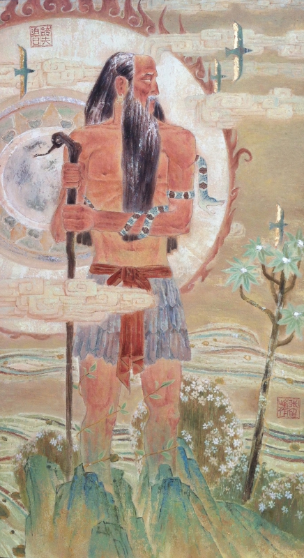 LAS VOCES DE JUNUUNAY: Mitos chinos: Kuafu