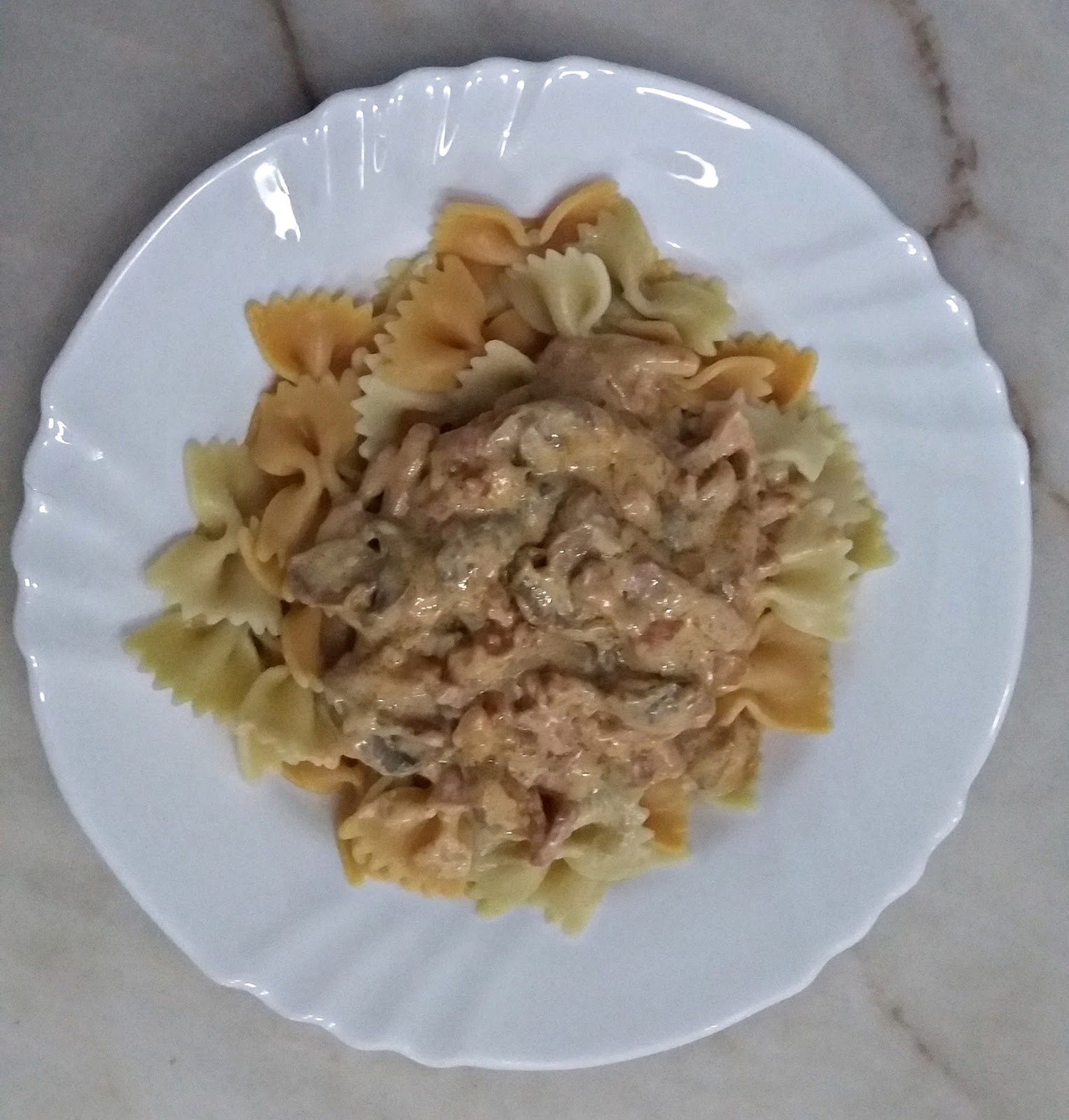 Instantes Improváveis: Mãos na Massa – Massa com Cogumelos, Bacon e Natas