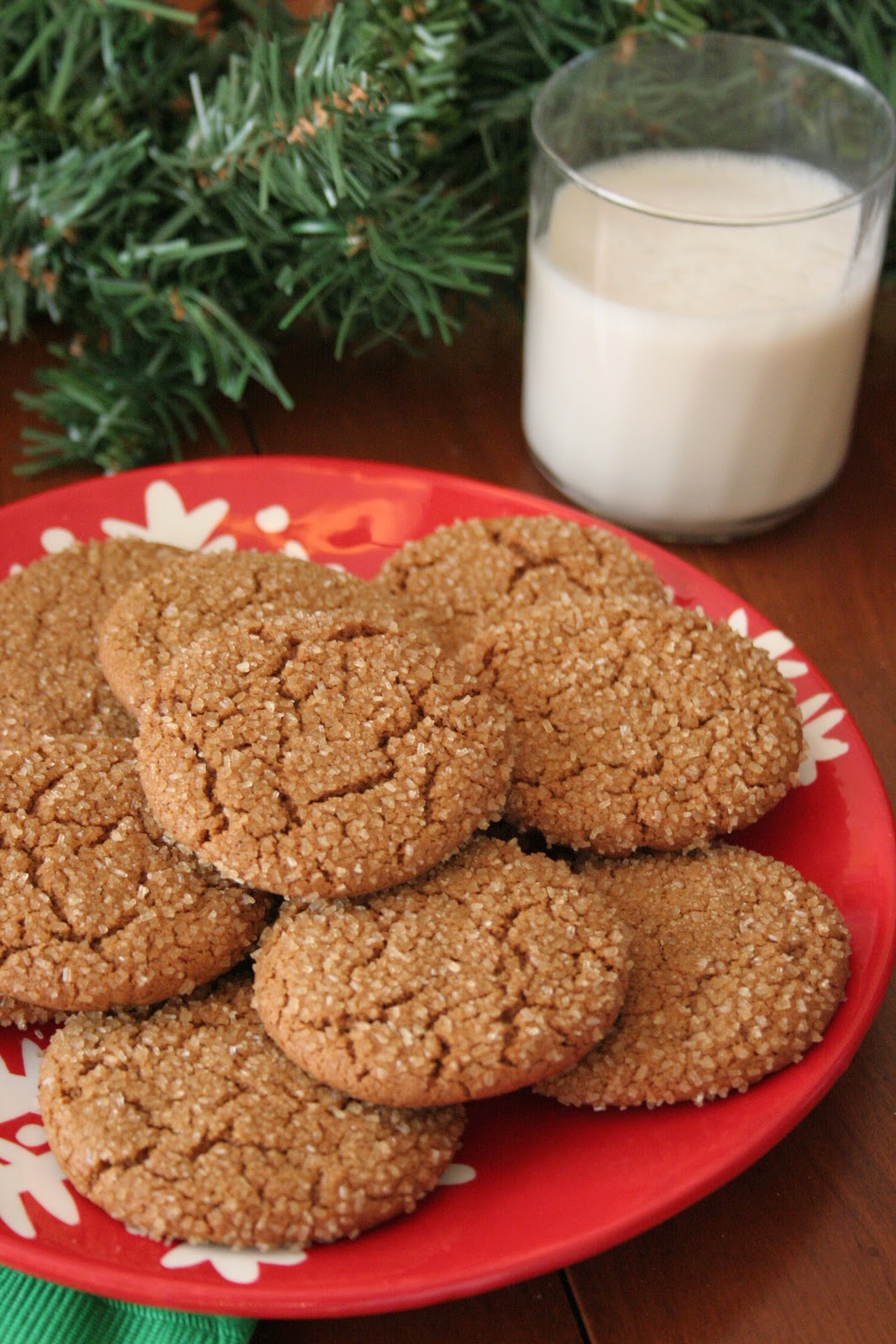 Veganns Kitchen Vegan Gingersnap Cookies