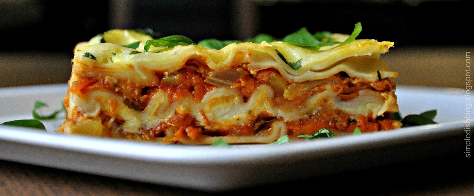 Simple Dish: Wegetariańska lazania