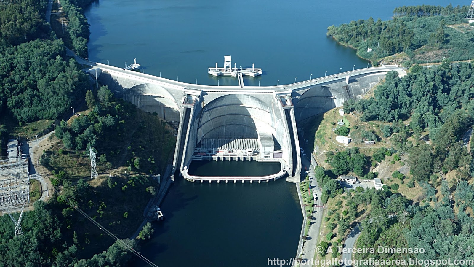 A Terceira Dimensão: Barragem da Aguieira - Barragem da Foz do Dão