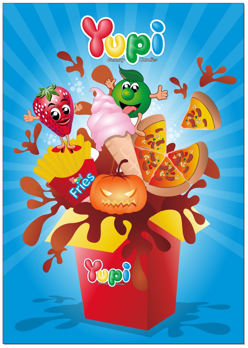 ghost illustrator: YUPI POSTER