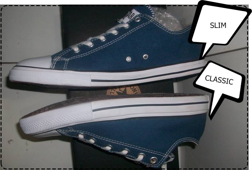 JUNO'S SHOP: perbedaan converse SLIM dan CLASSIC