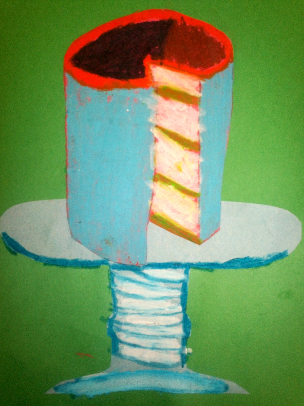 Art With Mr. E: Cakes: 3rd Grade