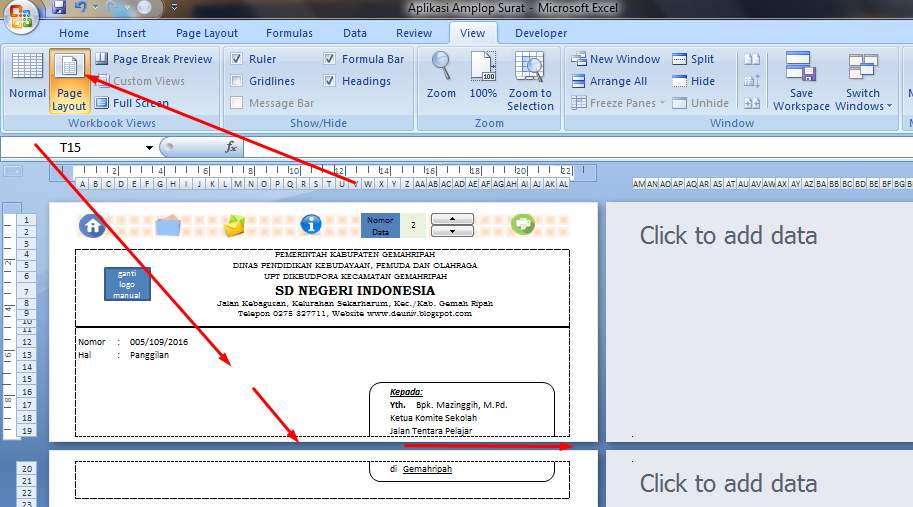 Mengenal Menu View pada Microsoft Excel - deuniv
