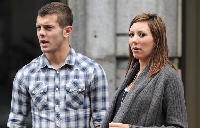Sports Stars: Jack WIlshere With His Girlfriend Lauren Neal In These ...