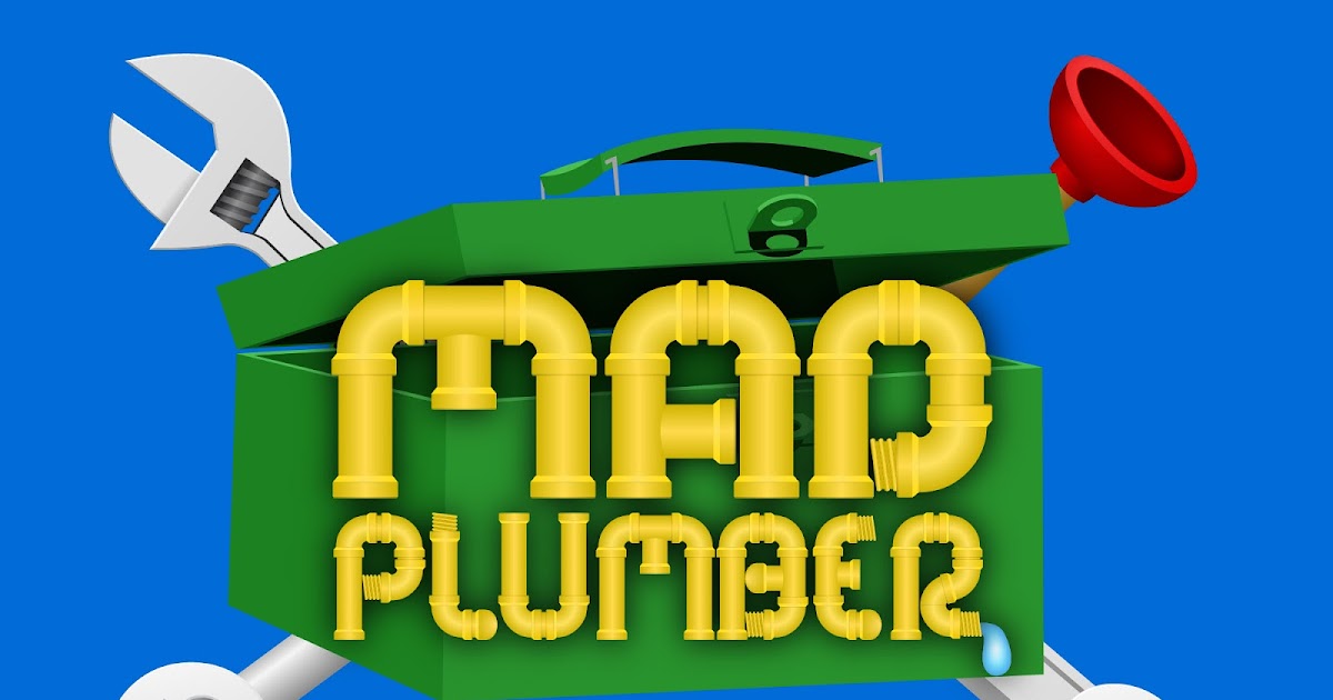 PEDRO ZANIN: Mad Plumber (logo)