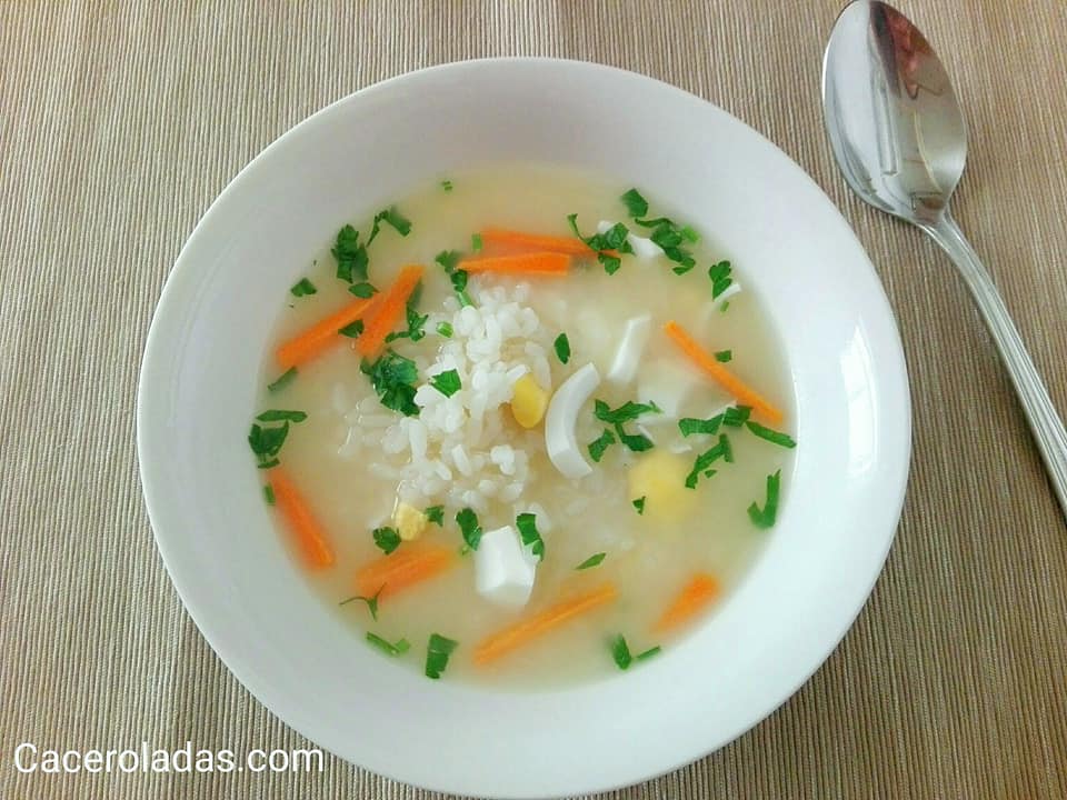 Sopa de arroz | Caceroladas