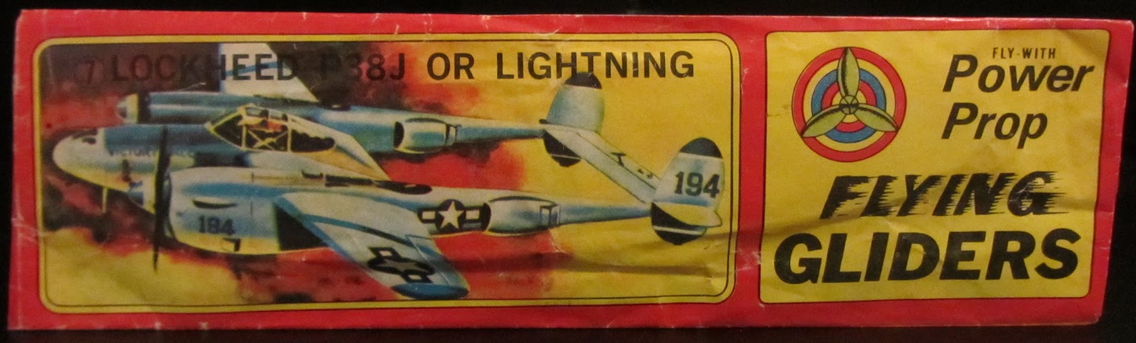 The Styrofoam Glider Squadron: Power Prop Flying Gliders - #7 Lockheed ...