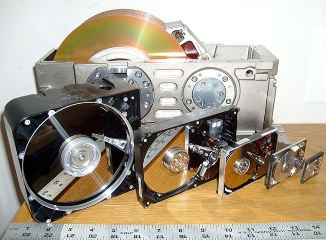 Técnico em Informática SENAC Camaquã: Evolução dos HD´s