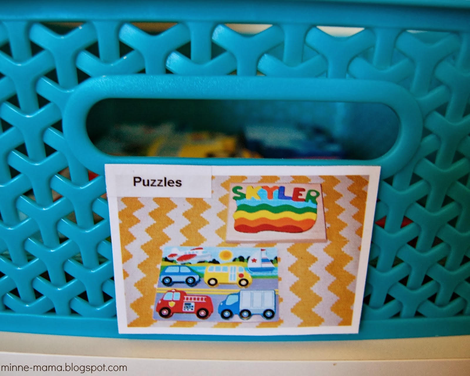 Minne-Mama: Toddler Friendly Toy Labels