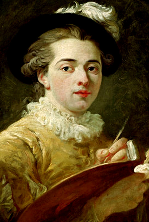 PORTRAITS OF PAINTERS: Jean Honoré Fragonard