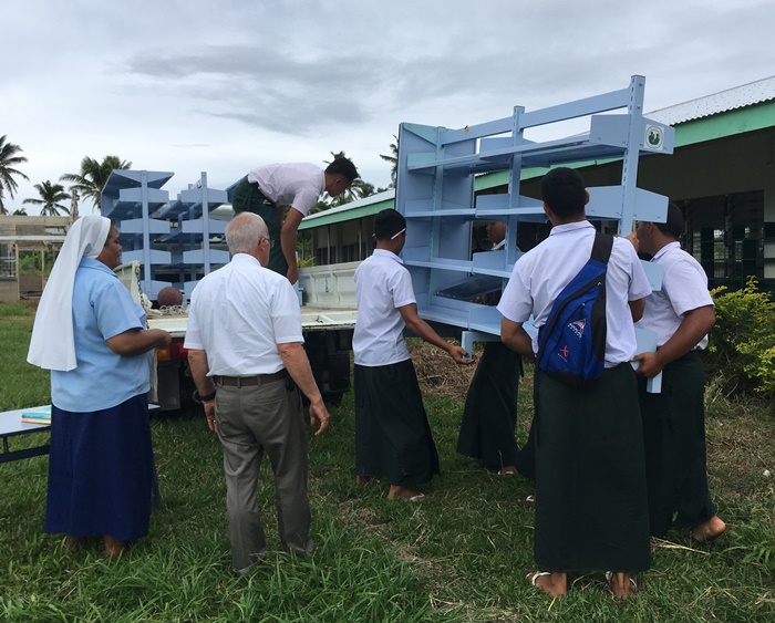 Thomsons In Tonga: Takuilau College School Furniture Delivery