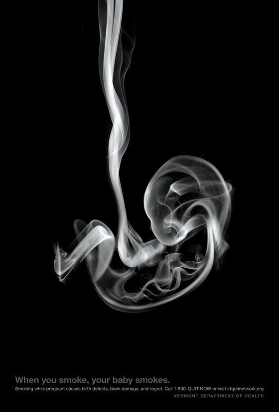 El blog del Marketing : Mamá fumadora=bebé fumando