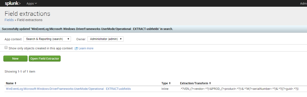 SecuritySynapse: Monitoring USB Storage Activity with Splunk – Part 1 (Connectivity events)