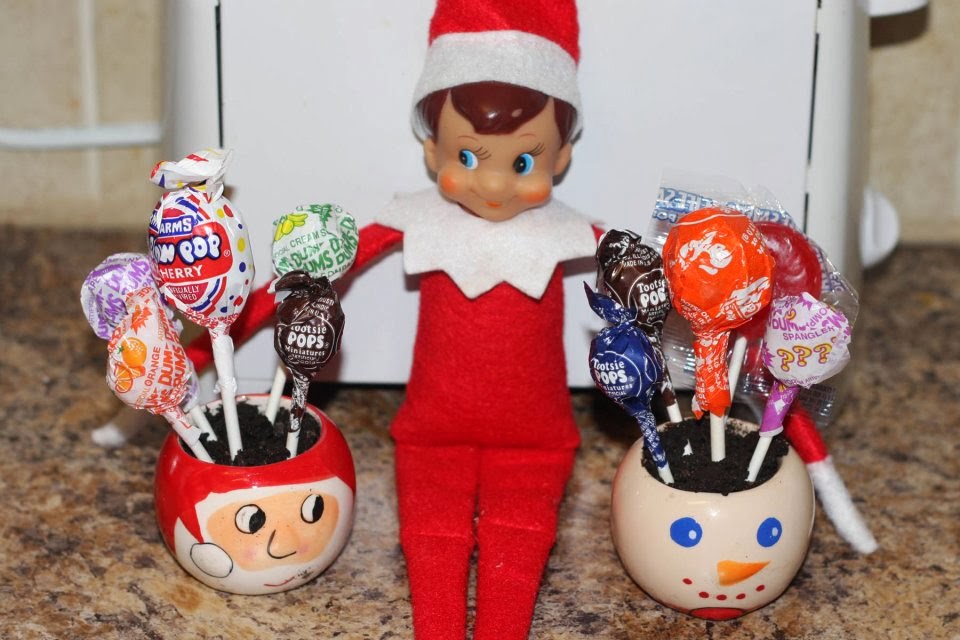 THE ANTICS OF ONE ELF!