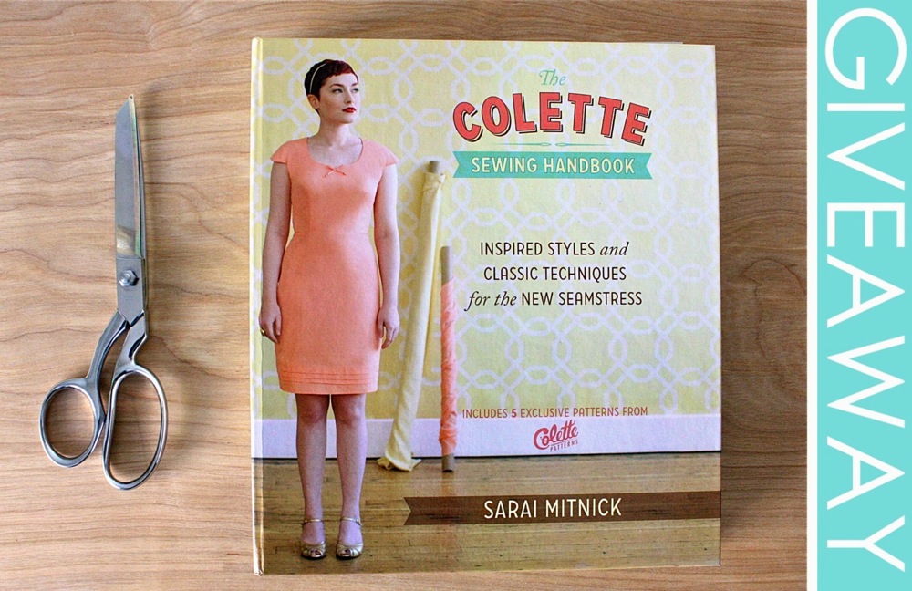 The Colette Sewing Handbook, an inverview with Sarai, and a treat ...