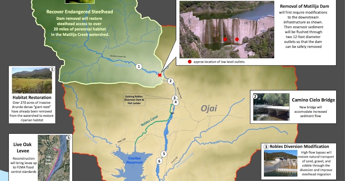 Ventura River Ecosystem: Matilija Dam poster update
