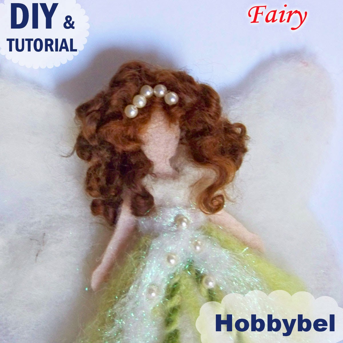TUTORIAL FATA DI LANA CARDATA - DIY WALDORF DOLL, FAIRY CRAFT, NEEDLE FELT