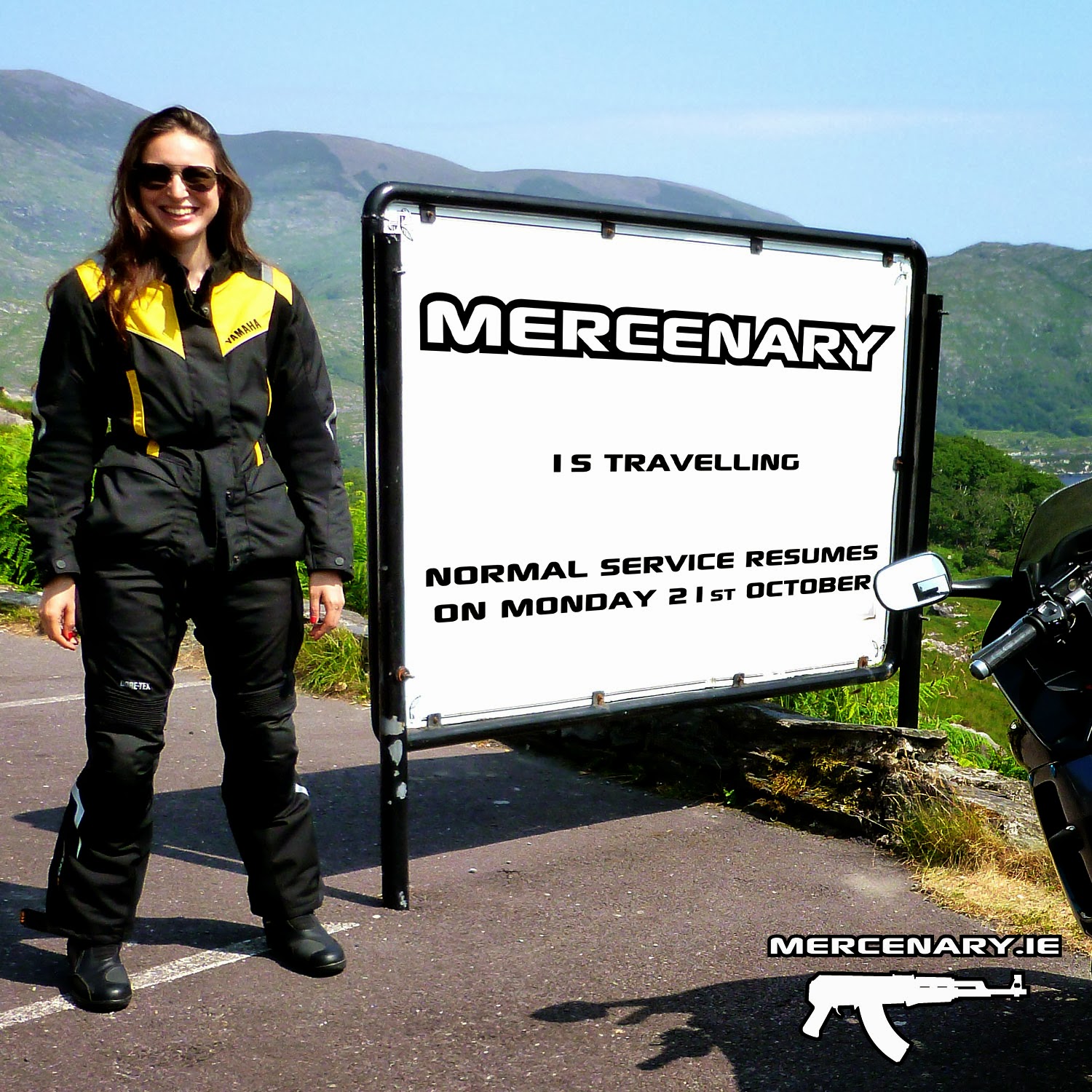 Mercenary Garage : Mercenary is Travelling