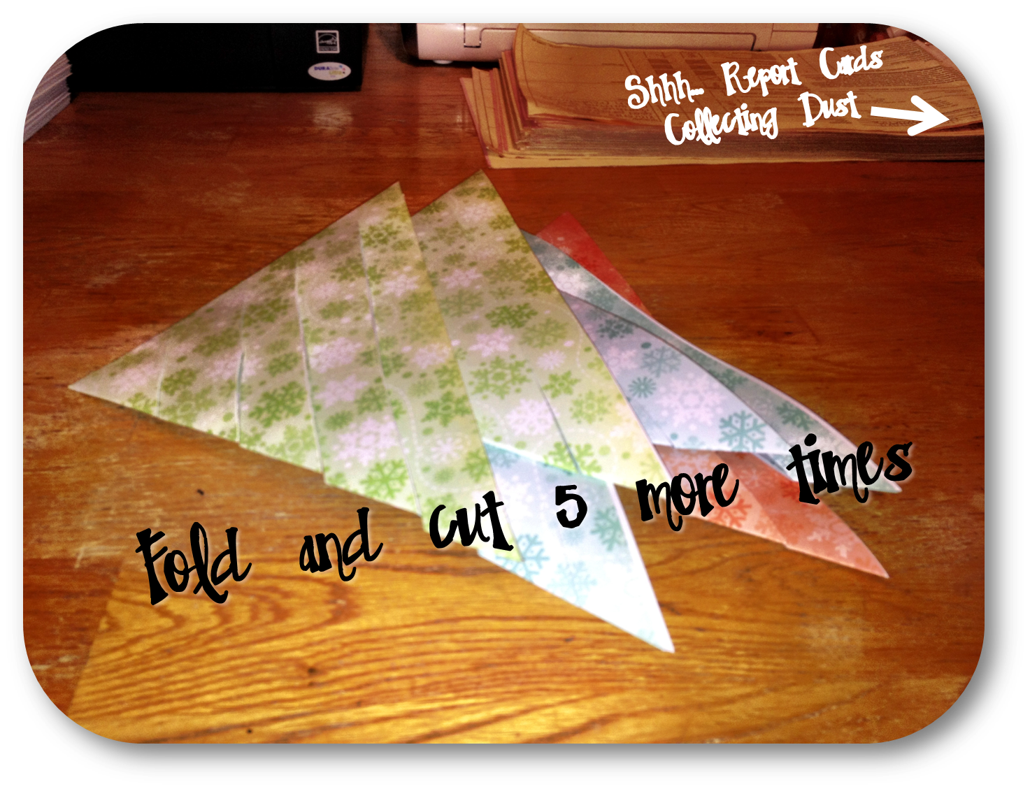 Teaching in Flip Flops: Step-by-Step Snowflakes - Part 2