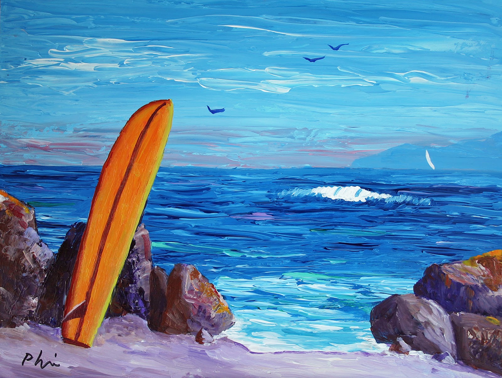 Bob Phillips Surf Art