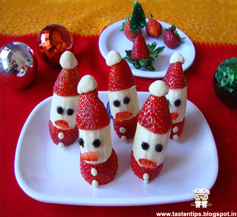 Taste n Tips: Strawberry Santa Hats
