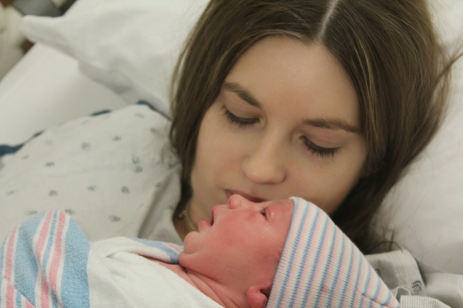 Cardon & Brittany + baby