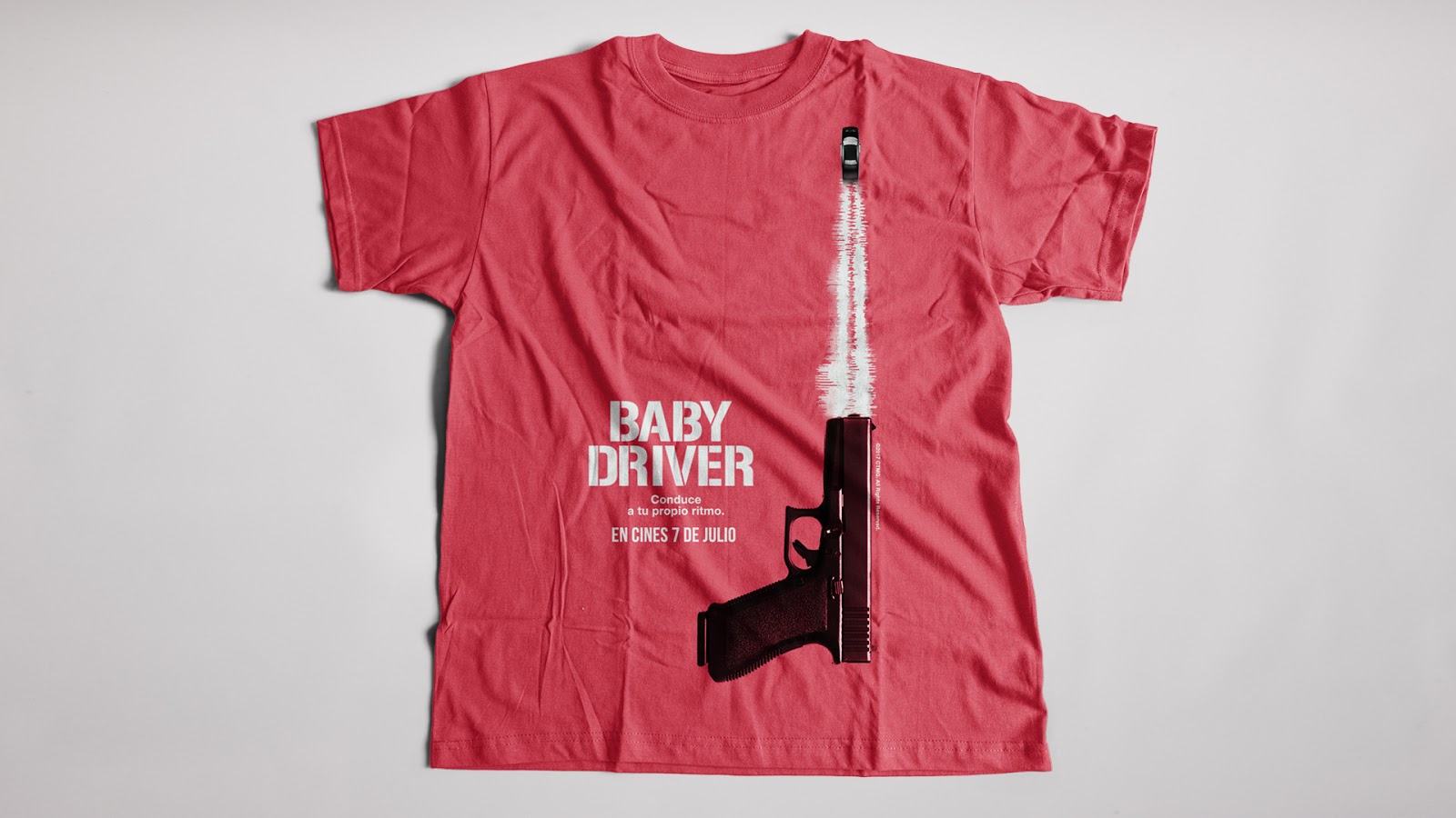 CINE DE PATIO: Sorteamos camisetas de "Baby Driver"