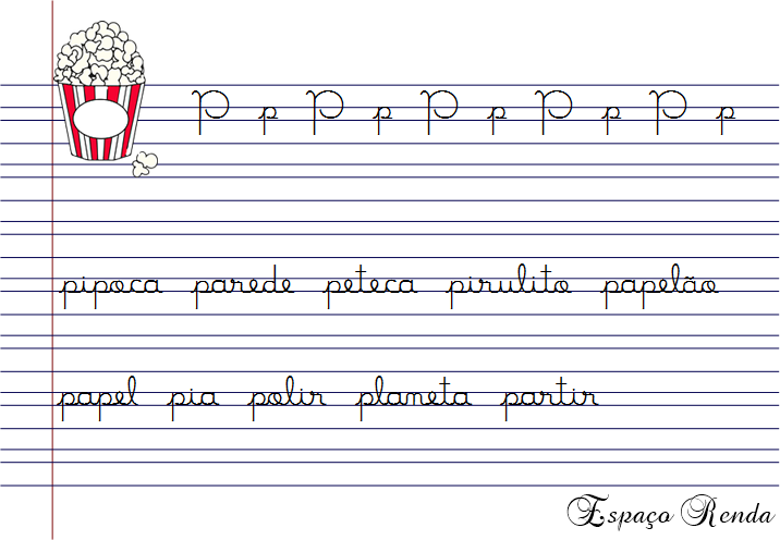 Caderno de caligrafia para baixar