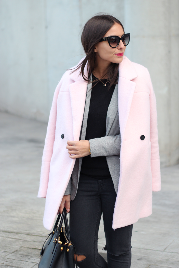 ALL THAT SHE WANTS - blog de moda: Blazer y abrigo rosa