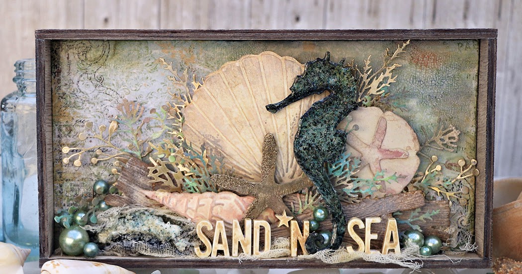 SAND 'N SEA SHADOW BOX - In My Own Imagination