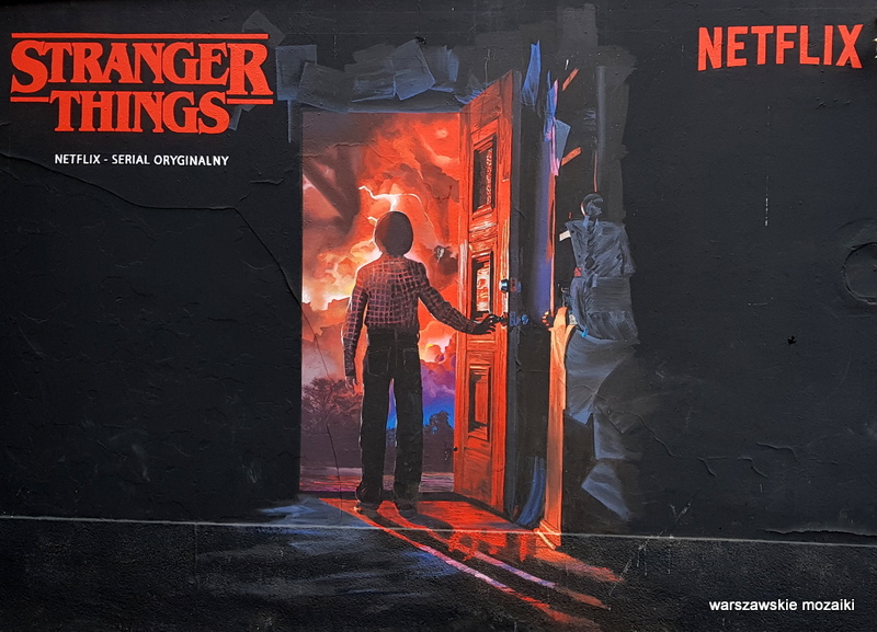 Murale filmowe - Stranger Things