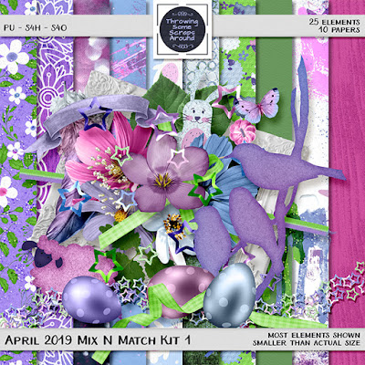 April 2019 Mix N Match and a Great Freebie!!