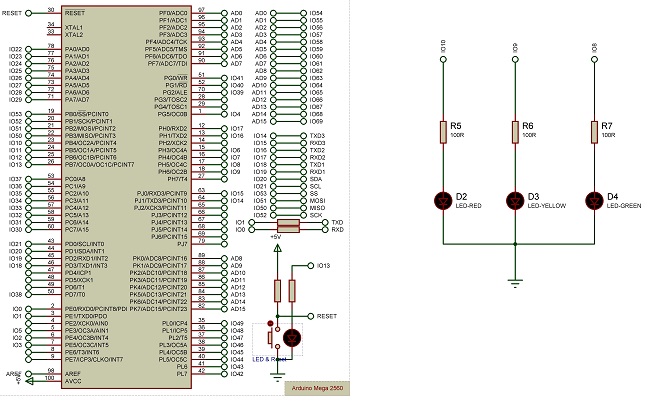 electronica, microcontrollere PIC, ARDUINO si NETDUINO: ARDUINO - Proiect Semafor