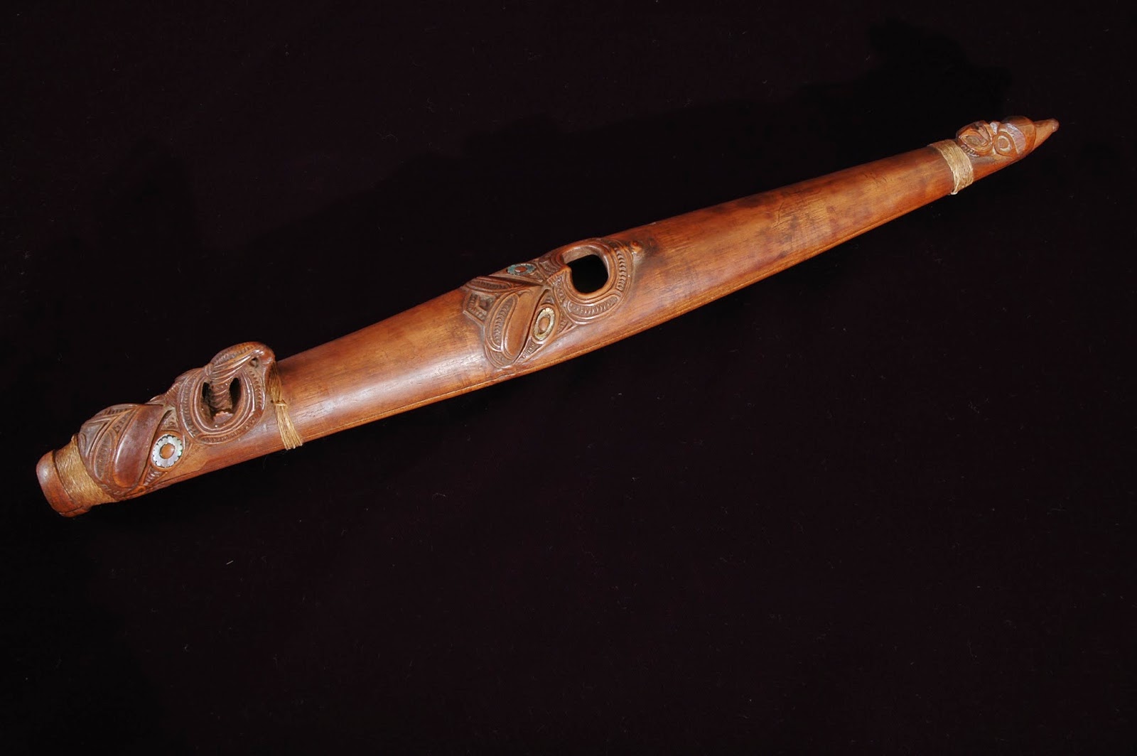 Putorino Maorí (Pieza del Museo de Otago)